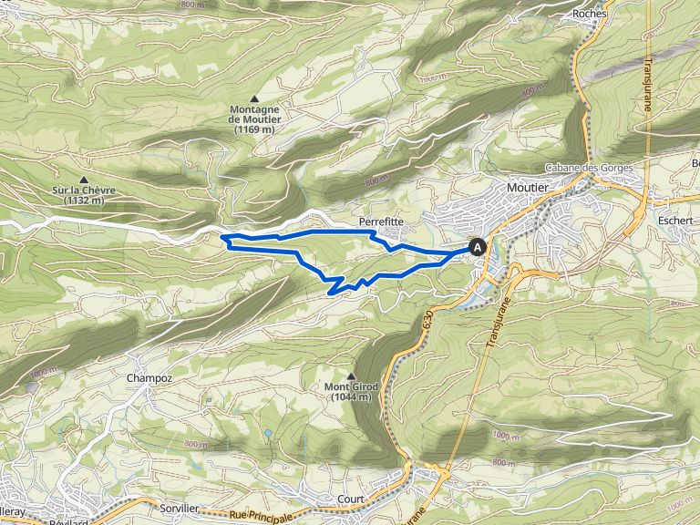 Gorges de Perrefitte via Combe Fabet - anello da Moutier | escursione ...